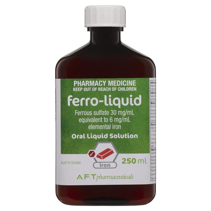 Ferro Liquid Bottle 250mL – Chemcare Wellness Pharmacy