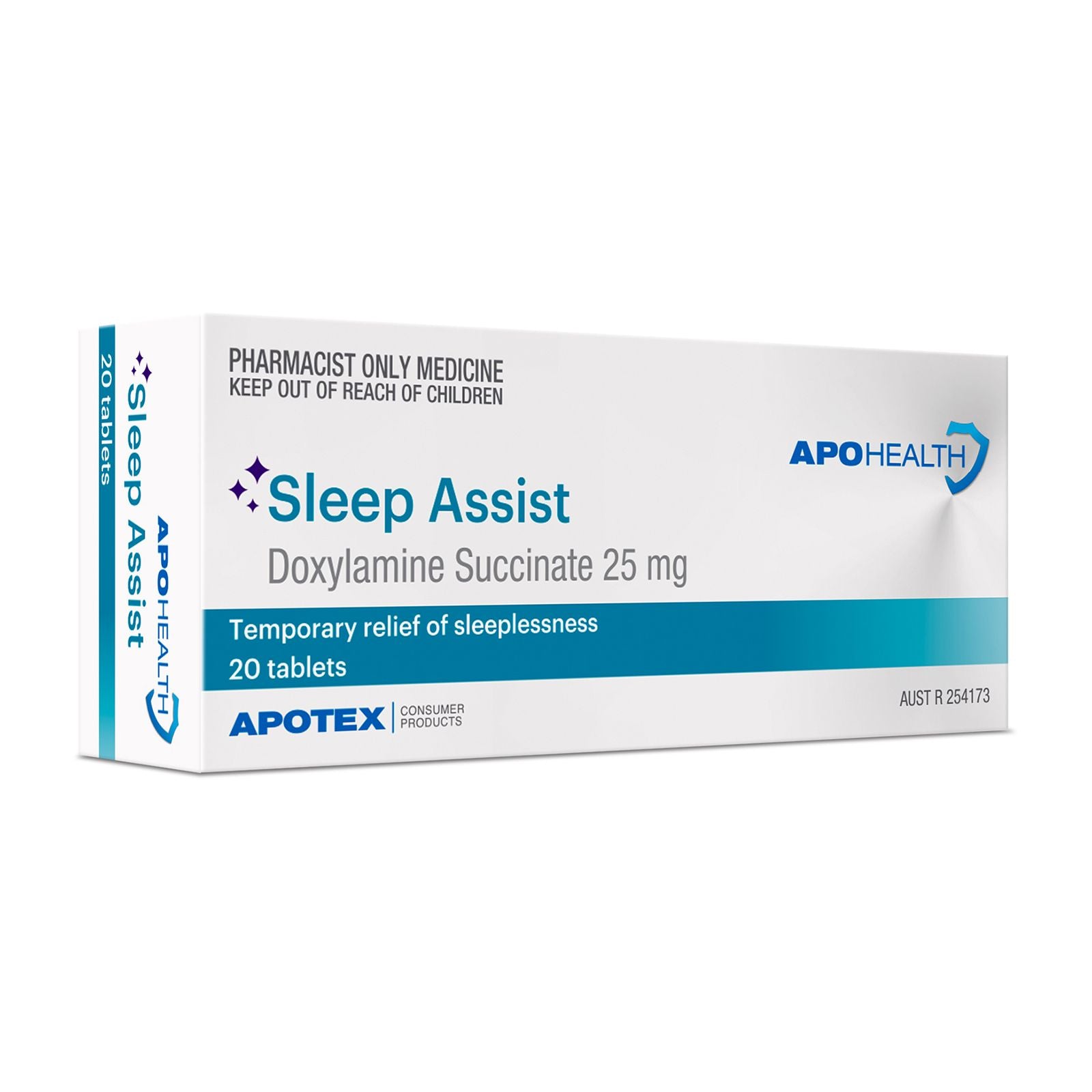 Aph Sleep Assist 25mg 20 Tab – Chemcare Wellness Pharmacy