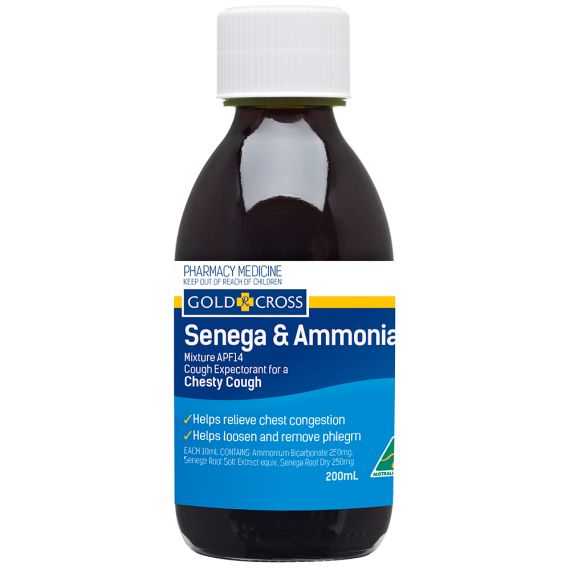 Goldx Senega & Ammonia 200mL – Chemcare Wellness Pharmacy
