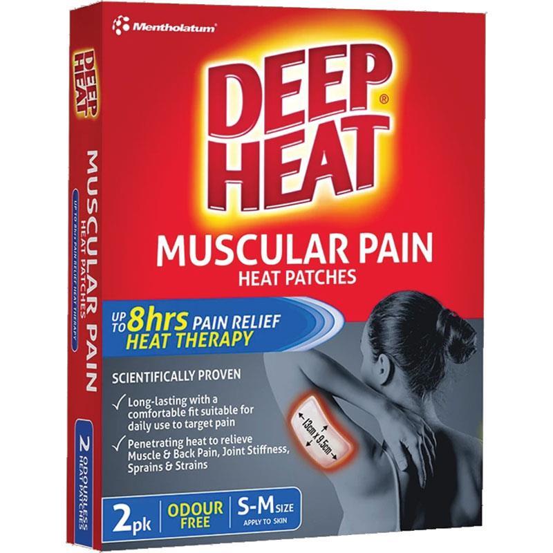 Deep Heat Patches Regular 2Pk – Chemcare Wellness Pharmacy