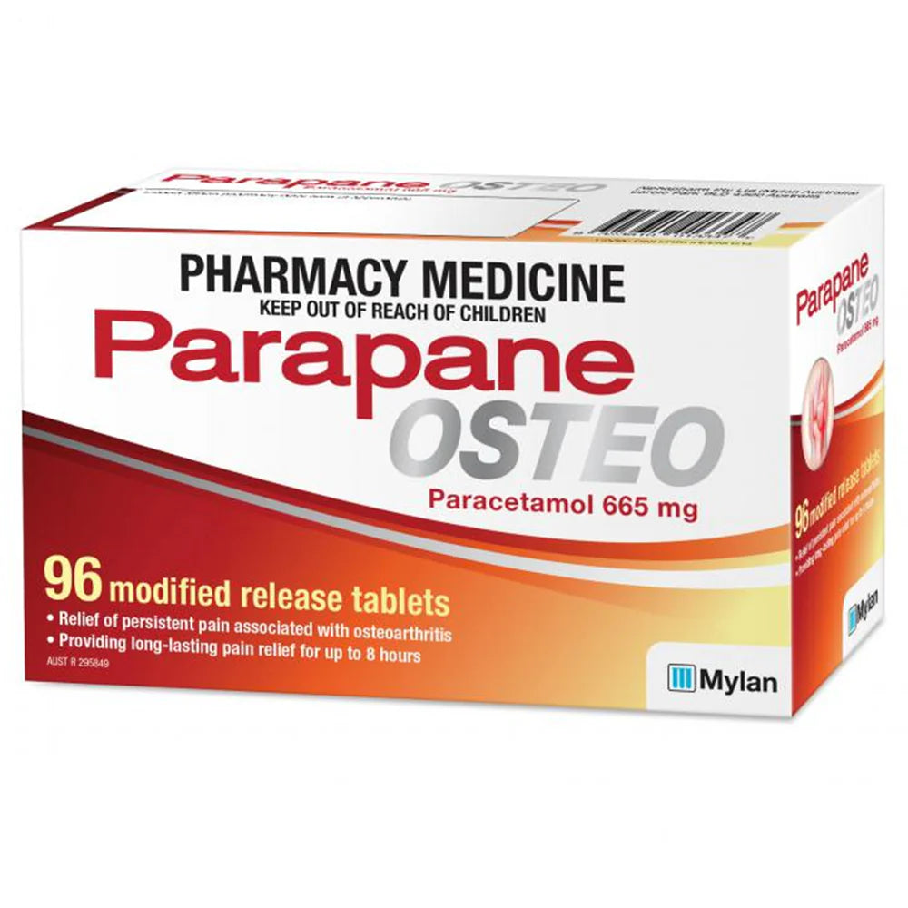 Parapane Osteo Tab 665mg Btle 96 – Chemcare Wellness Pharmacy