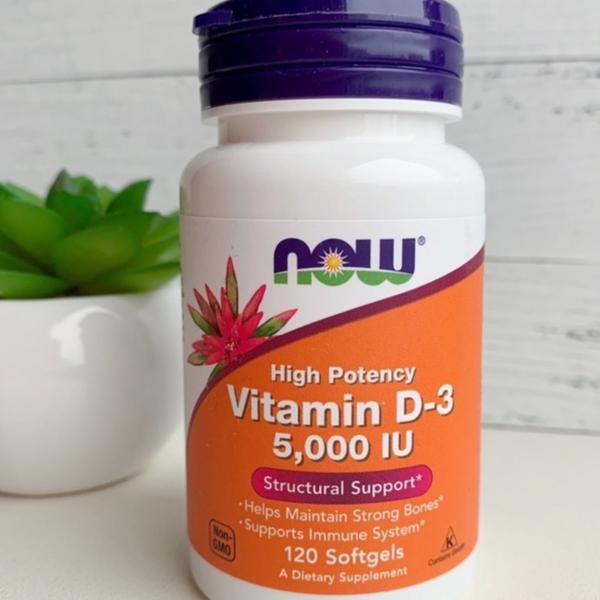 Now Vitamin D 5000 Iu 120Caps – Chemcare Wellness Pharmacy