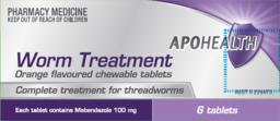 Aph Worm Tab 6 Bls – Chemcare Wellness Pharmacy
