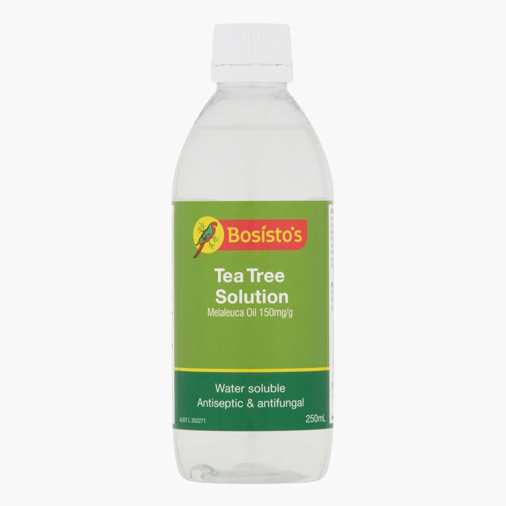 Bosistos Tea Tree Sol 250mL – Chemcare Wellness Pharmacy