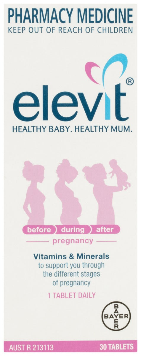 Elevit Pregnancy Multi Tab 30 – Chemcare Wellness Pharmacy