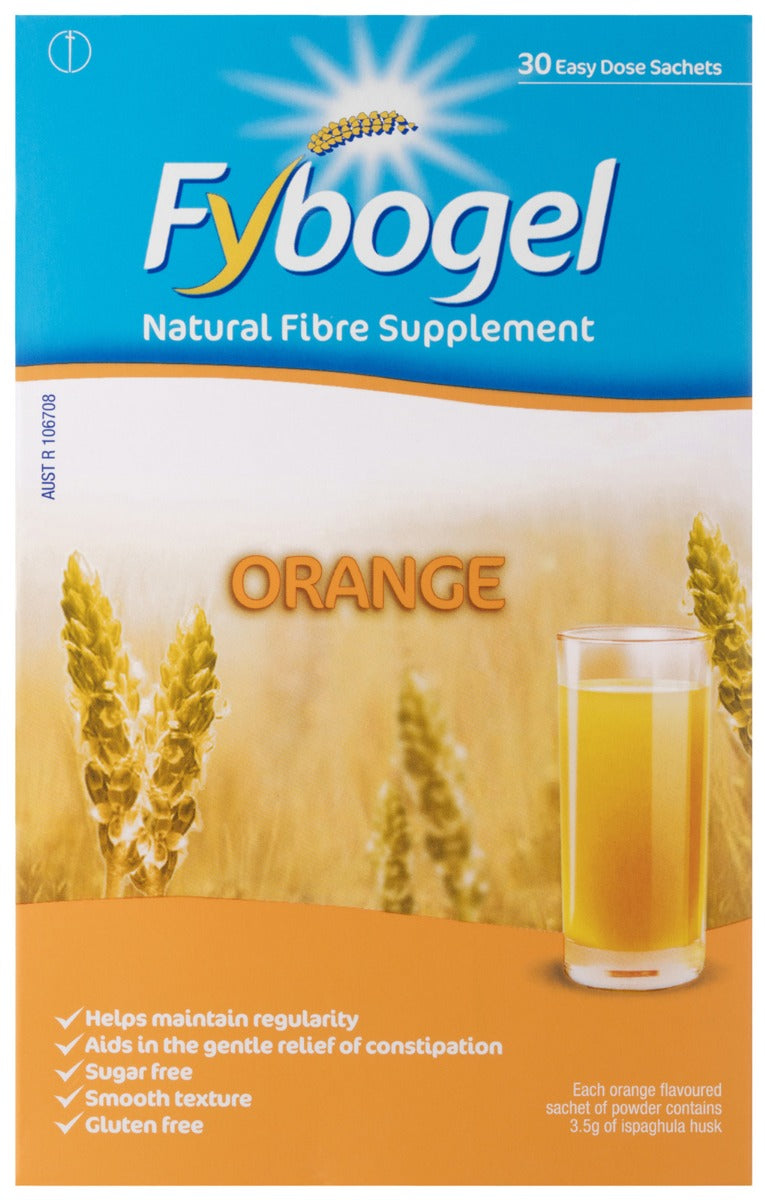 Fybogel Fibre Supplement Orange 30 Sachets – Chemcare Wellness Pharmacy