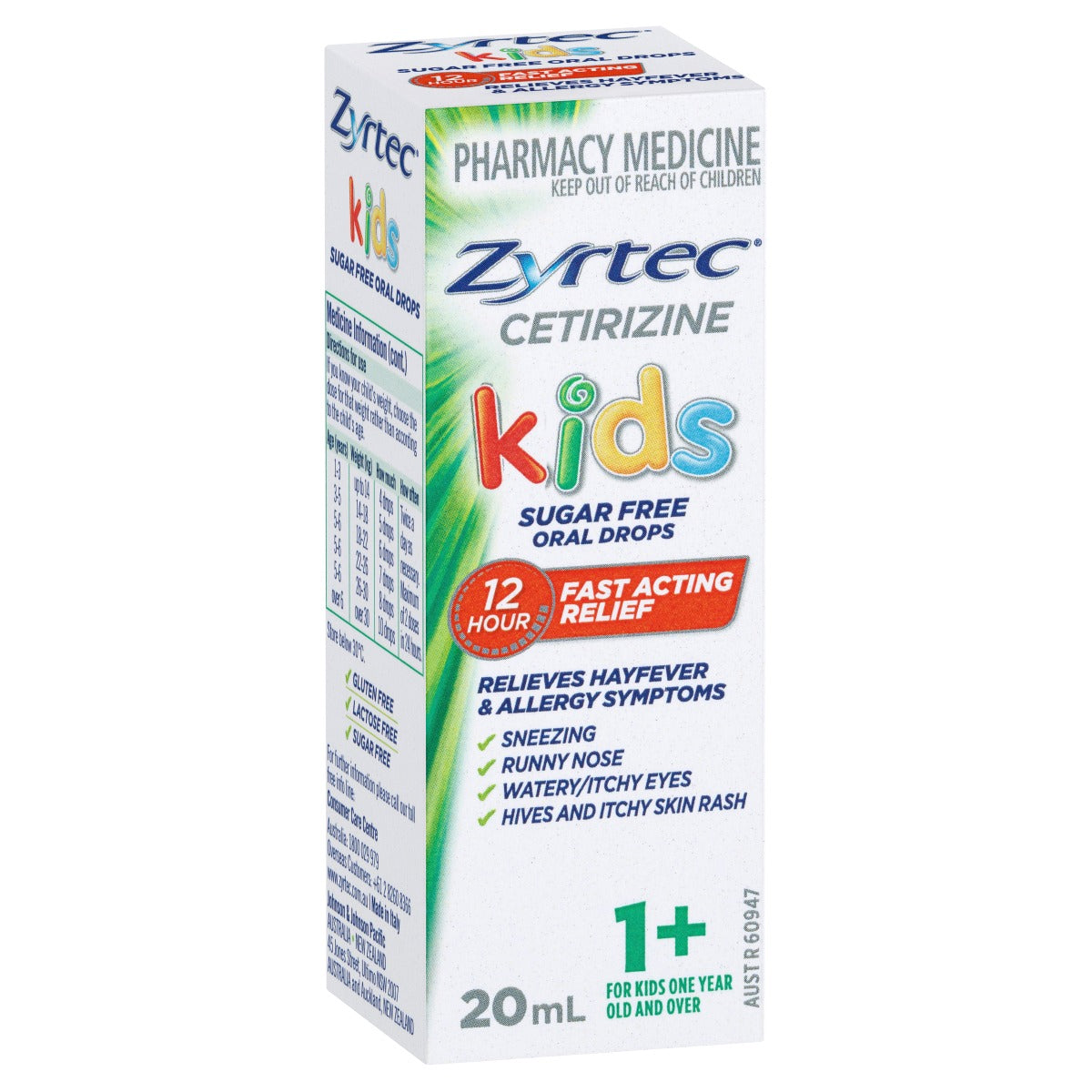 Zyrtec Drops 20mL – Chemcare Wellness Pharmacy