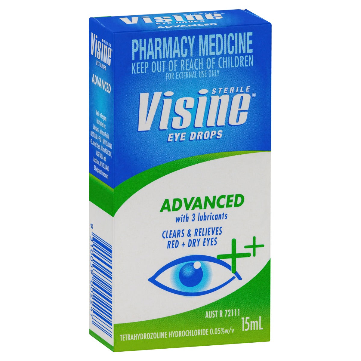 Visine Eye Drop Advanced 15mL – Chemcare Wellness Pharmacy