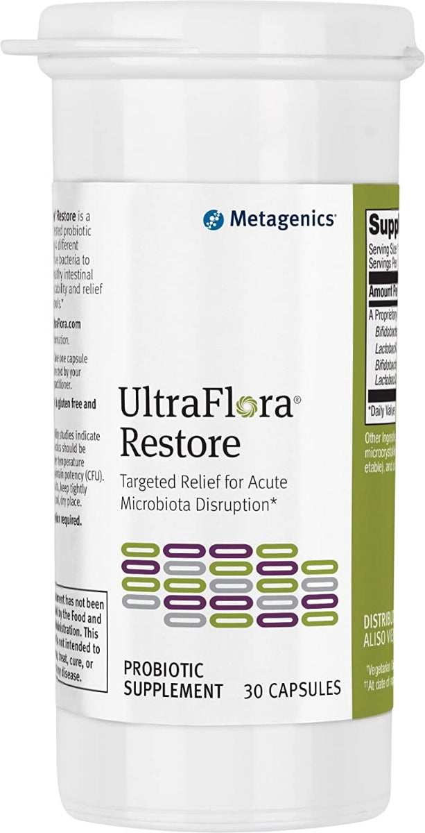 Metagenics Ultra Flora Restore 60 Cap – Chemcare Wellness Pharmacy