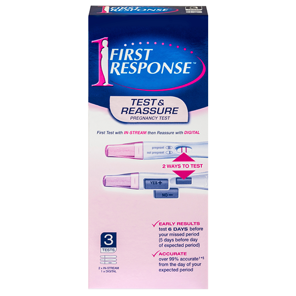 First Response Test & Reassure – Chemcare Wellness Pharmacy